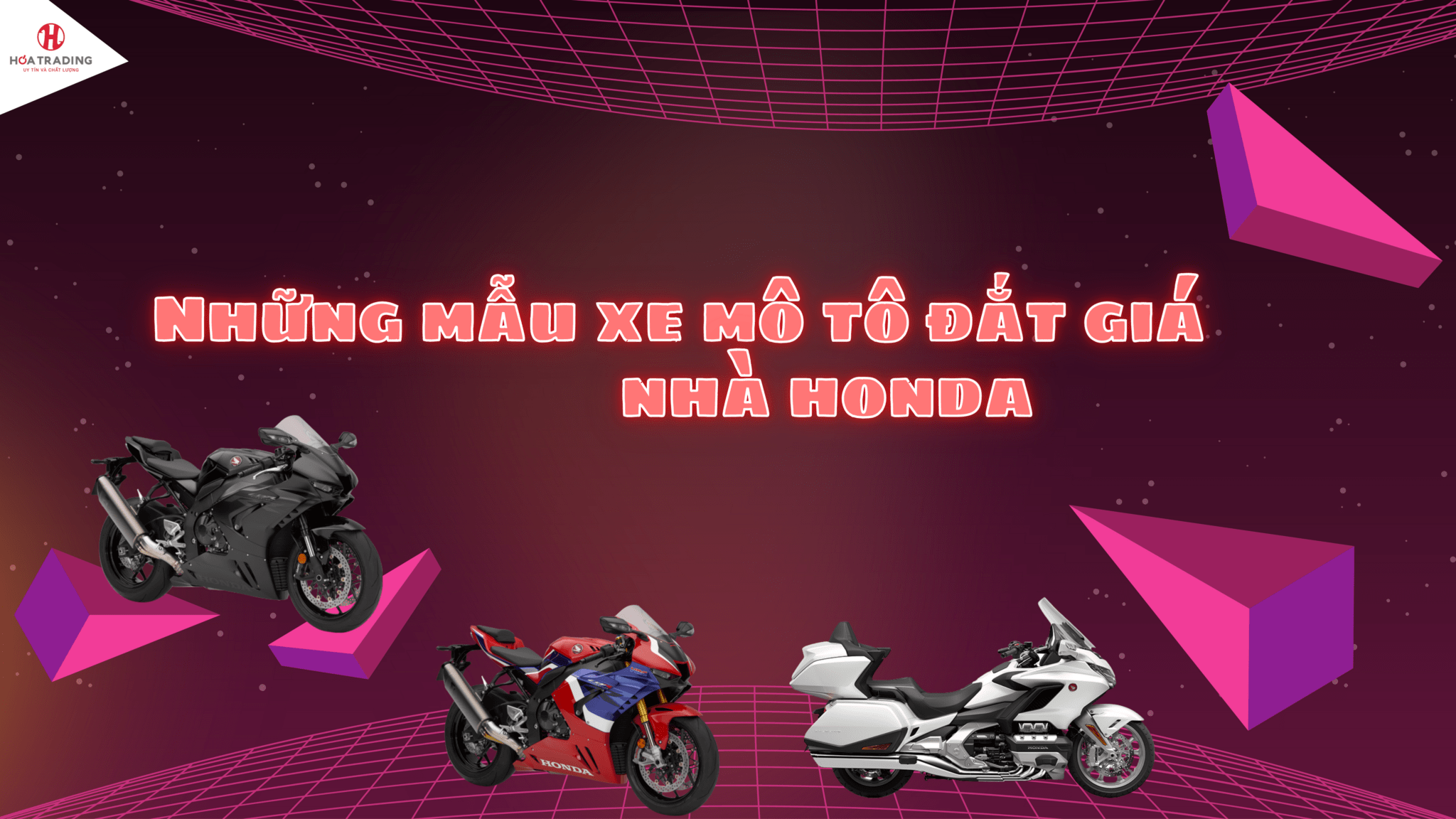 NHỮNG MẪU XE MÔ TÔ ĐẮT NHẤT CỦA NHÀ HONDA TRONG NĂM 2022