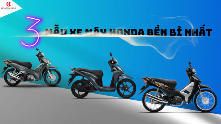 3 mẫu xe máy Honda bền bỉ với thời gian nhất