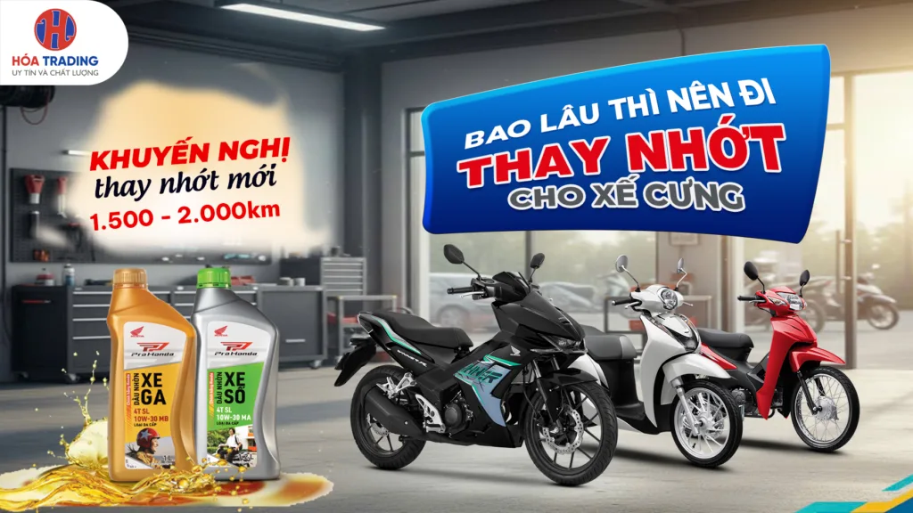 ĐỪNG ĐỂ XẾ CƯNG LÊN TIẾNG MỚI ĐI THAY NHỚT!!! | HỆ THỐNG XE MÁY HÓA ...